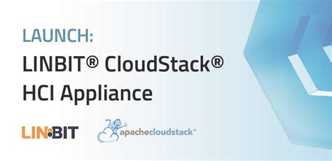 We Hereby Launch The Linbit Cloudstack Hci Appliance 🚀 Setting Up Apache Cloudstack Might Take