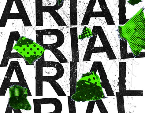 Arial Type Speciman Book On Behance