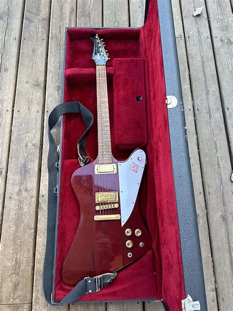 1982 Gibson Firebird Cherry Reverb