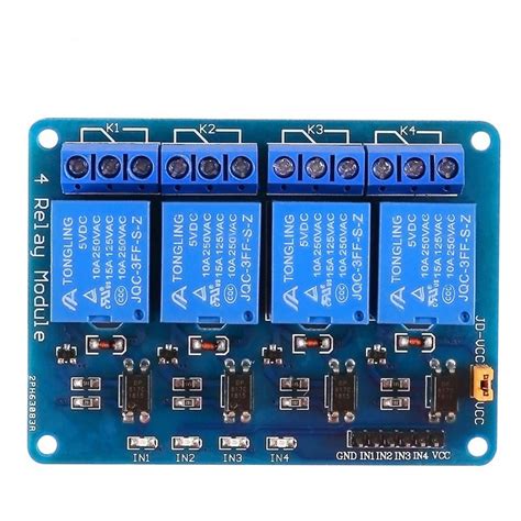 Channel DC V Relay Module For Arduino R MEGA DSP ARM PIC AVR BLUE Yoibo