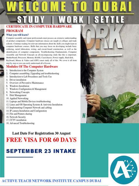 Certificate In Computer Hardware Program Pdf