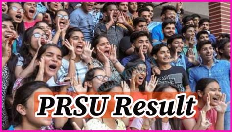 Prsu Result 2025 Check Ug Pg 1st 2nd