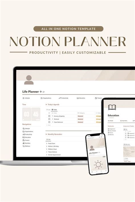 Elevate Your Daily Routine With Our Daily Planner Notion Template