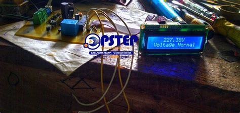 Microcontroller Automatic Voltage Switch Opstep Engineering Projects