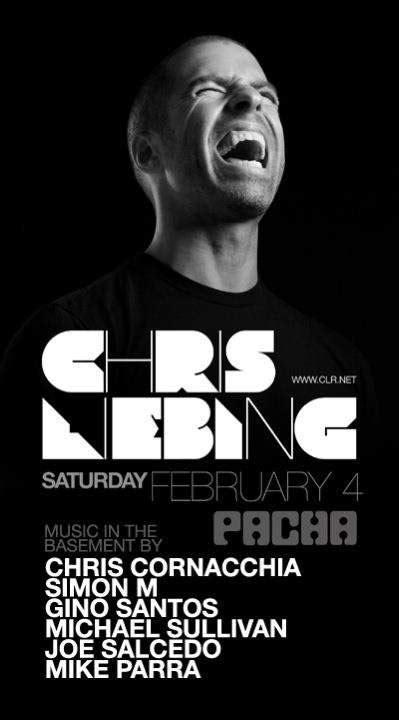 Chris Liebing At Pacha Nyc Music In The Basement By Joe Salcedo Chris Cornacchia Simon M