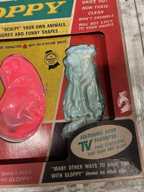 Vintage Kenners Modeling Compound Gloppy 1967 Fred Flintstone Yogi Beargloop Ebay