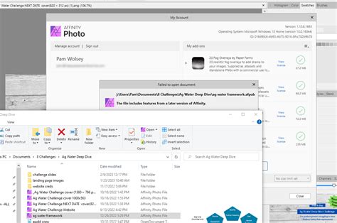 File Includes Later Features Affinity Photo V1 Desktop Questions Macos And Windows