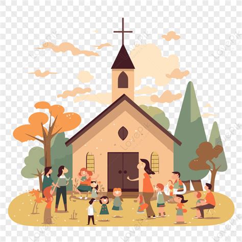 야외 예배 클립 아트 교회 벡터 일러스트 만화에 있는 사람들야외예배 Png 일러스트 무료 다운로드 Lovepik