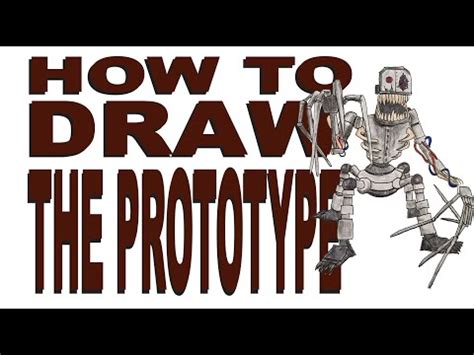How To Draw The Prototype Poppy Playtime YouTube