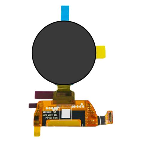 Inch X Round Amoled Display Mipi Interface Circular Oled Lcd Panel High Contrast