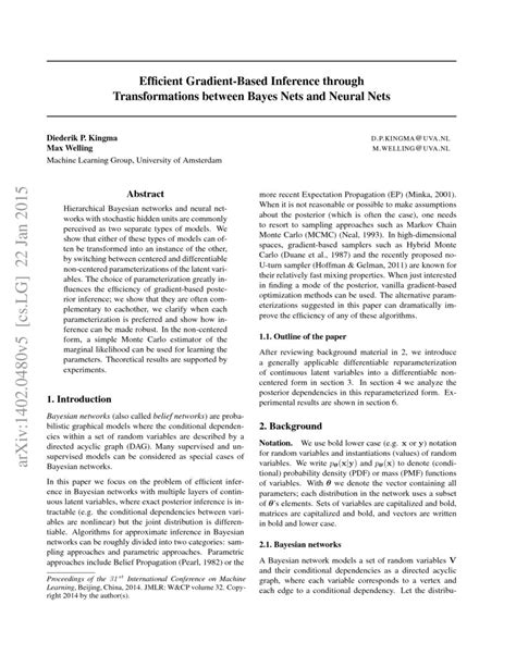 Efficient Gradient Based Inference Through Transformations Between