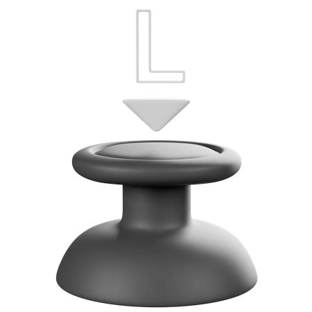 1 739 Controller Press Analog Left Stick 3D Illustrations Free In PNG
