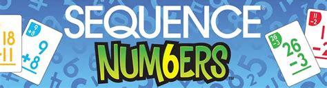 How To Play Sequence Numbers Official Game Rules UltraBoardGames