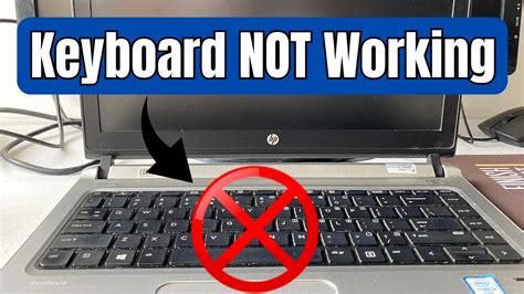 How To Fix Laptop Keyboard Not Working YouTube