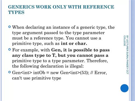 Generics In Java Ppt