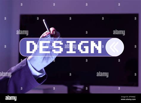 Conceptual Caption Design Conceptual Photo Drawing Produced To Show The Look And Function Or