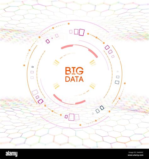 Eps 10 Big Data Analytics Concept Information Technology Connection