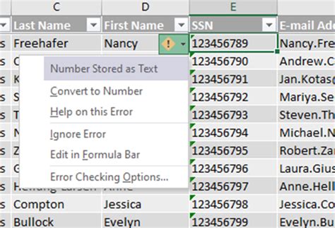 mastering excel for hr overcoming the n a error in vlookup due to text formatted numbers hr