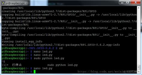 树莓派python编程gpio的使用 树莓派 Gpio定义mob6454cc63f2dd的技术博客51cto博客