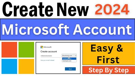 Create A New Microsoft Account 2024🔥 [ Step By Step Guide ] Youtube