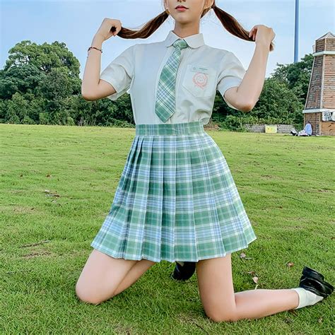 Japanese Pleated School Skirt