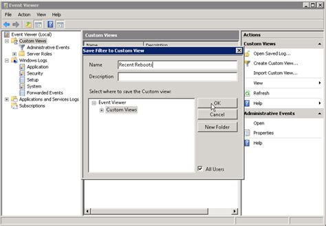 Checking Server Uptime In Windows 2008
