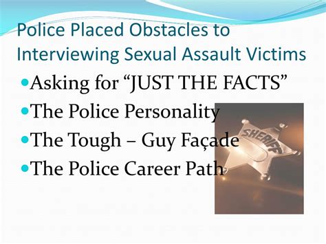 PPT Effective Victim Interview Techniques For Sexual Assault Cases PowerPoint Presentation
