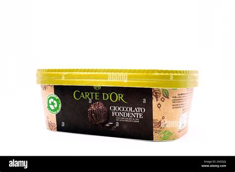 Carte Doder Algida Eis Algida Carte Dor Ist Eine Marke Von Unilever Stockfotografie Alamy
