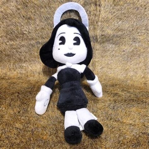 Bendy And The Ink Machine Alice The Angel Plush Phatmojo Black And