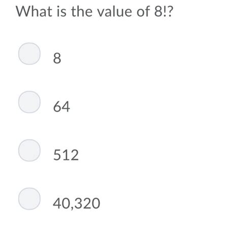 What Is The Value Of 8 Brainly Com