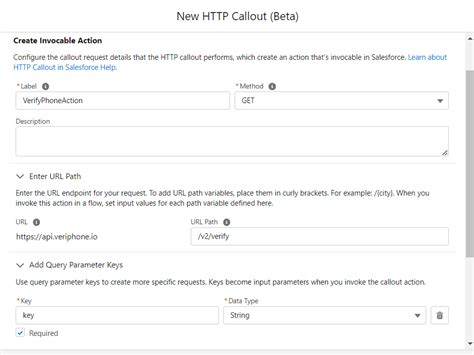 Verify Phone Using Flow Callout SalesforceCodex