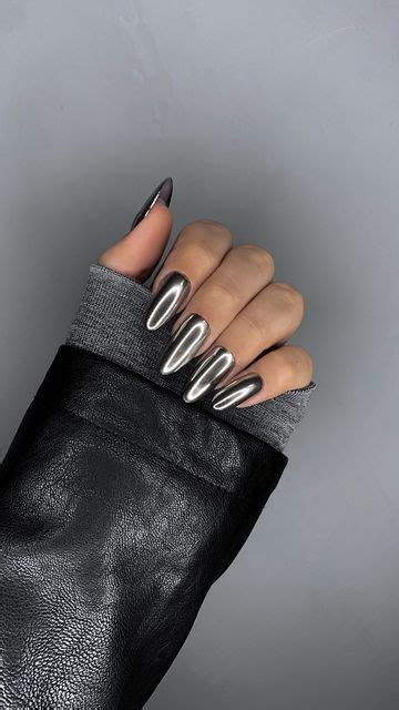 МАНИКЮР НАРАЩИВАНИЕ УЛАН УДЭ On Instagram С зеркальной втиркой на своё отражение можно