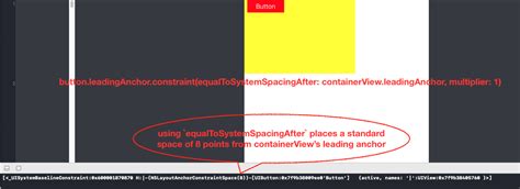 ios what is system spacing in a layout stack overflow