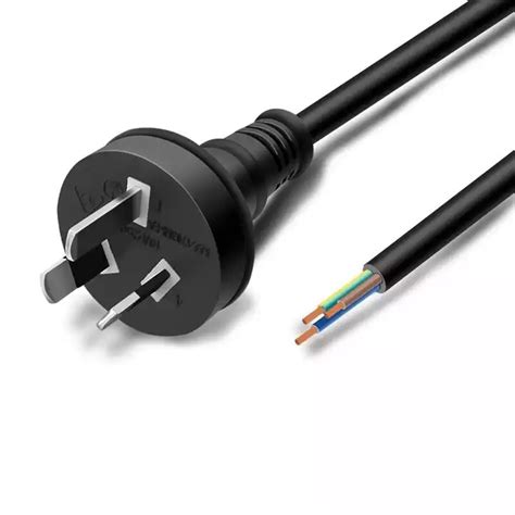 Au Ac Australia Standard Electric Wire Extension Cable V Pin Male Plug To Female Saa Power