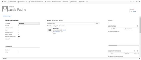 Step 6 When “user A” Tries To Make A New Contact And Save The Permission Is Granted To Save