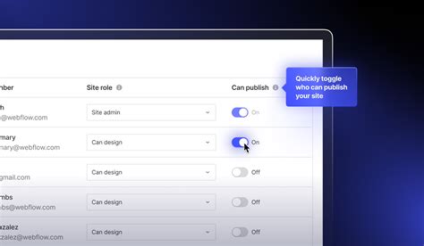 How To Toggle Off Publish Button For Editors Getting Started Forum Webflow
