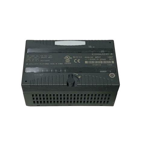 GE IC200ALG240 Analog Input Module Full Range Of Products SAUL ELECTRIC