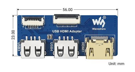 USB And HDMI Adapter For CM Mini Base Board