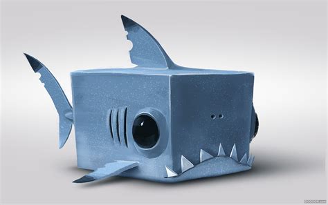 CUBE可爱的立方体小动物插画 8P