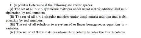 Solved Determine If The Following Axe Vector Spaces The Set Chegg