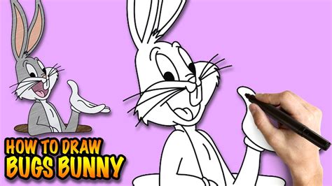 How To Draw Bugs Bunny Step By Step Easy