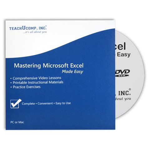 Learn Excel 2019 And 365 Dvd Rom Training Video Tutorial Course A