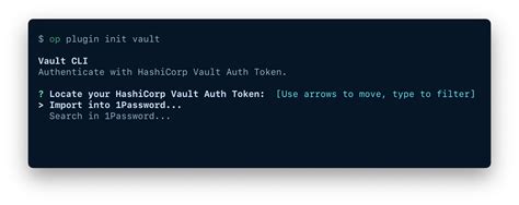 use 1password to authenticate the vault cli with biometrics 1password