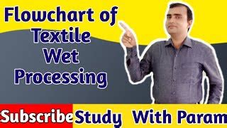 FLOWCHART OF TEXTILE WET PROCESSING T C P STUDY W Doovi