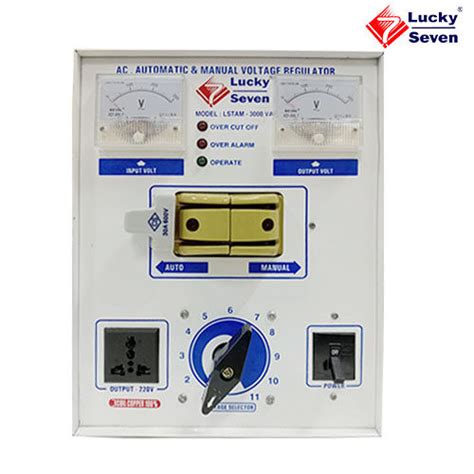 Automatic And Manual Voltage Regulator Zetta Plus