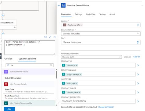 referencing parameters from a parse json activity · issue 3272 · azure logicappsux · github