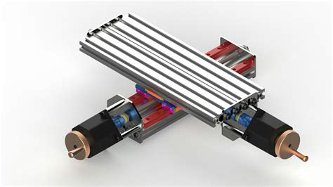 Cnc Xy Table Motion Animation By Cadx Youtube