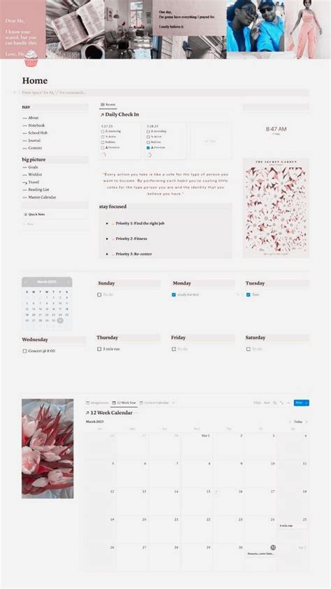 Notion Life Planner【2024】 705 Notiontemplate Notionicons Notion