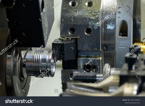 Multitasking Cnc Lathe Machine Swiss Type Stock Photo 2271125973 Shutterstock