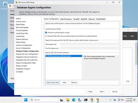 Windows Server 2025 SQL Server 2022 Install Server World